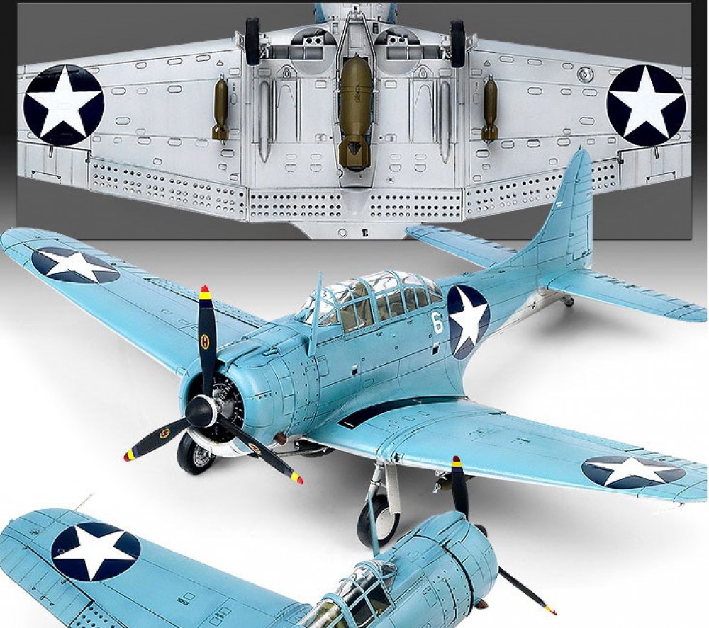 1/48 USN Douglas SBD-2 Dauntless "Midway"