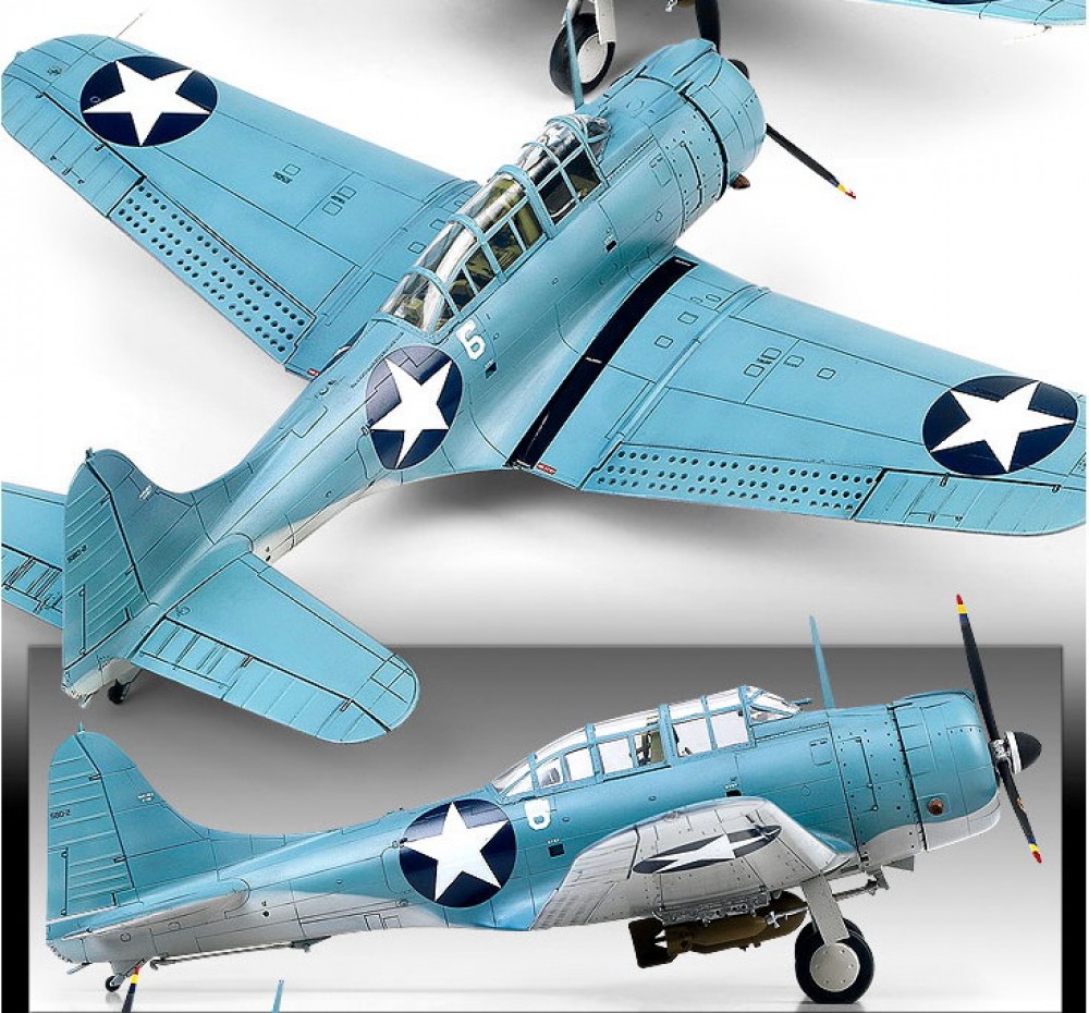 1/48 USN Douglas SBD-2 Dauntless "Midway"