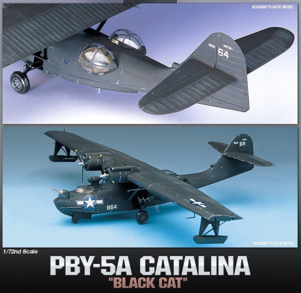 1/72 Consolidated PBY-5A Catalina "Black Cat"