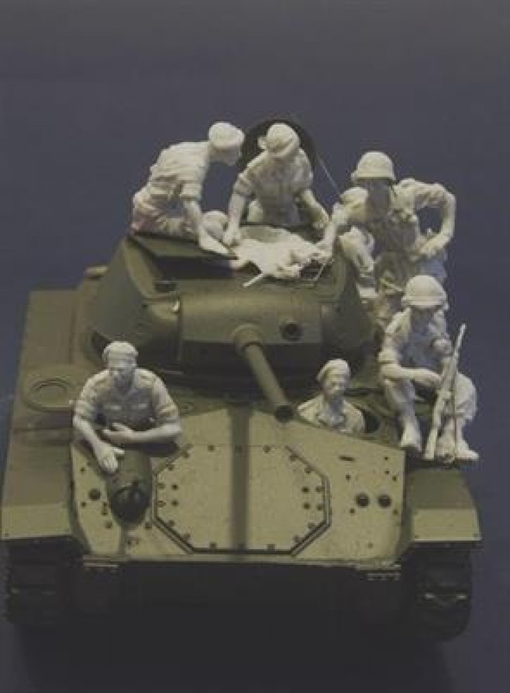 1/35 French Foreign Legion Crew for M24 Chaffee in Dien Bien Phu ...