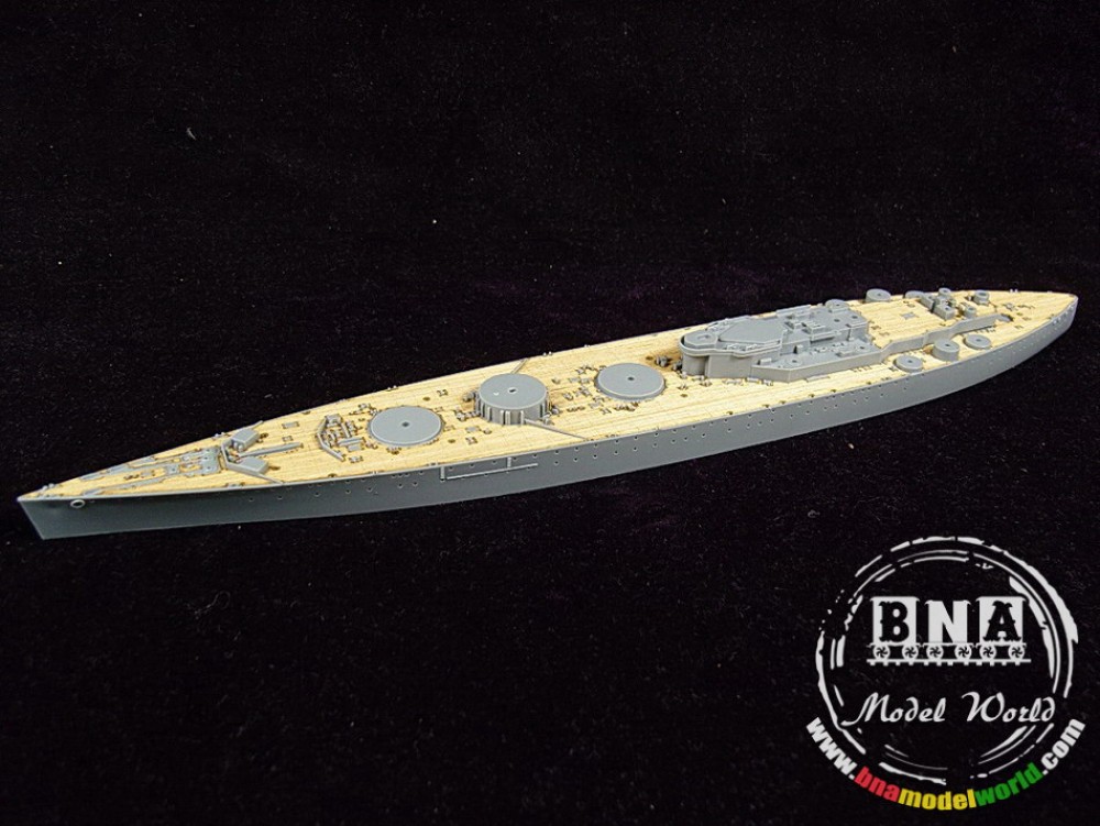 1/700 HMS Rodney Wooden Deck for Tamiya kit #77502