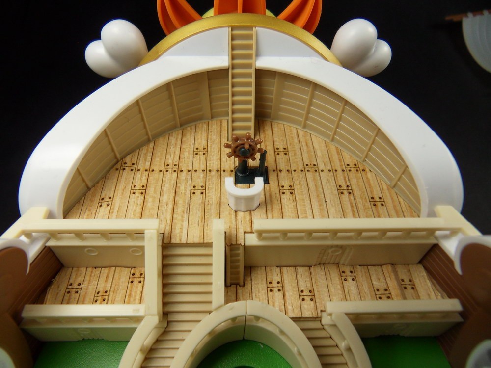 Thousand-Sunny Wooden Deck for Bandai kit #0171627