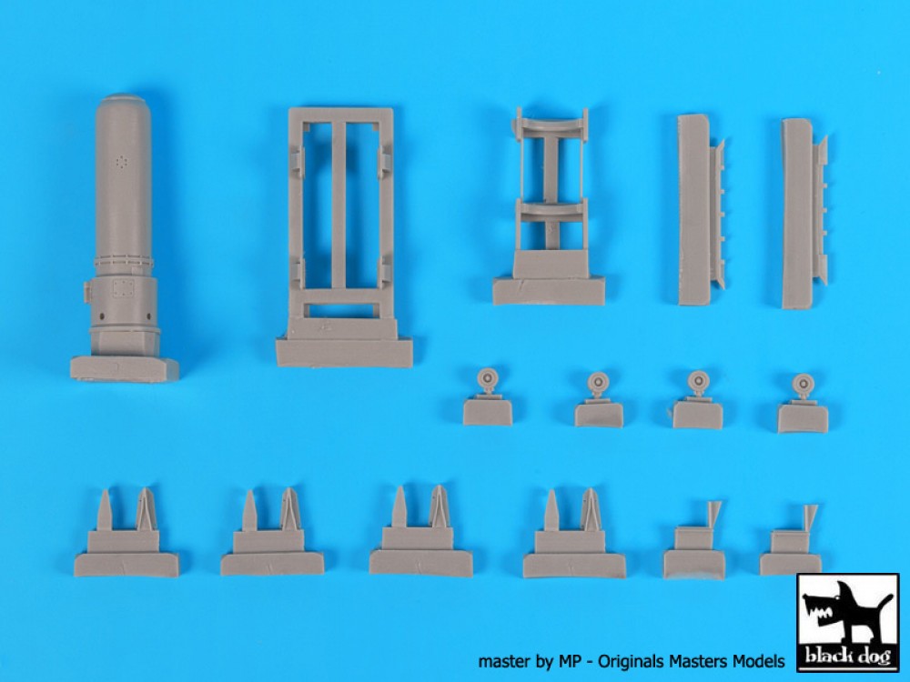 1/72 Nuclear Bomb Mark 39 Nuclear Weapon