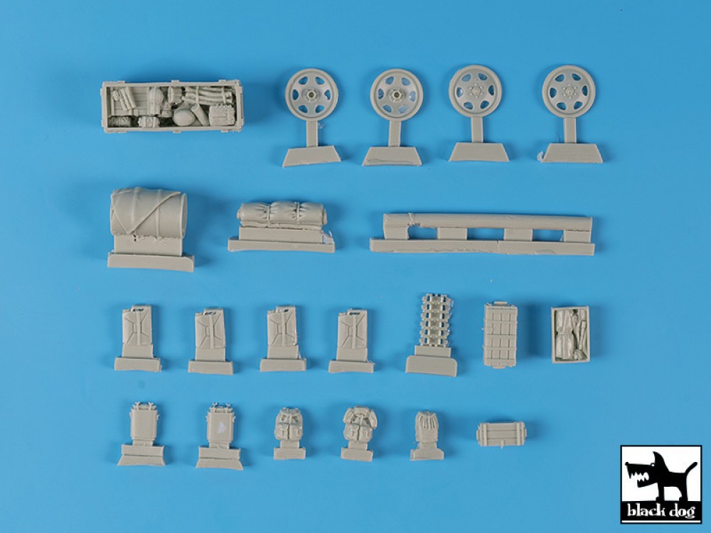 1/35 Raupenschlepper RSO/01 Accessories set for Das Werk kits - BD-T35257
