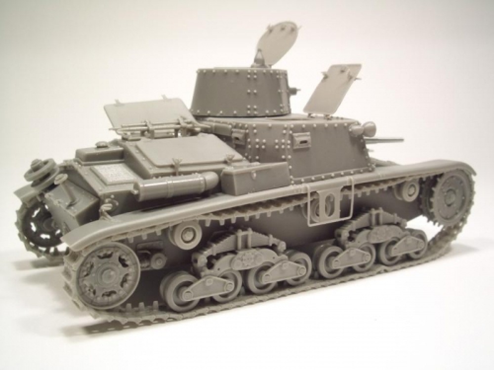 1/35 Italian Tank M11/39 Full Resin kit with Aluminium Barrel & Decals