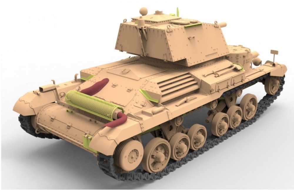 1/35 British Cruiser Tank Mk.I/I A9/A9 CS