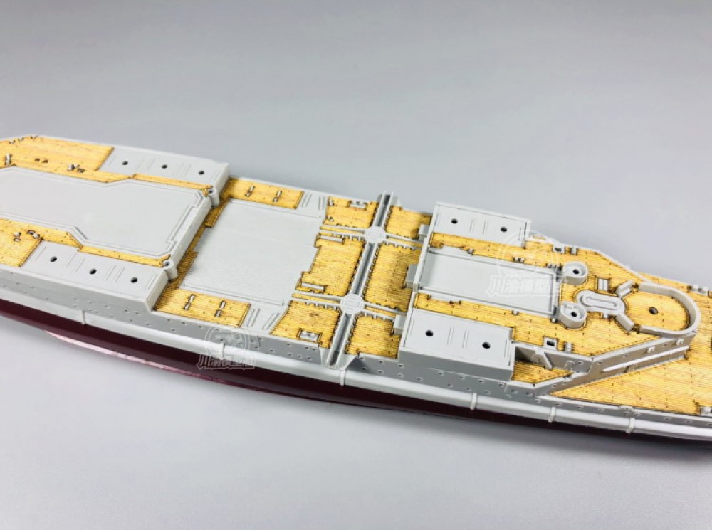 1/700 HMS Renown Battlecruiser 1942 Wooden Deck w/Metal Chain for ...