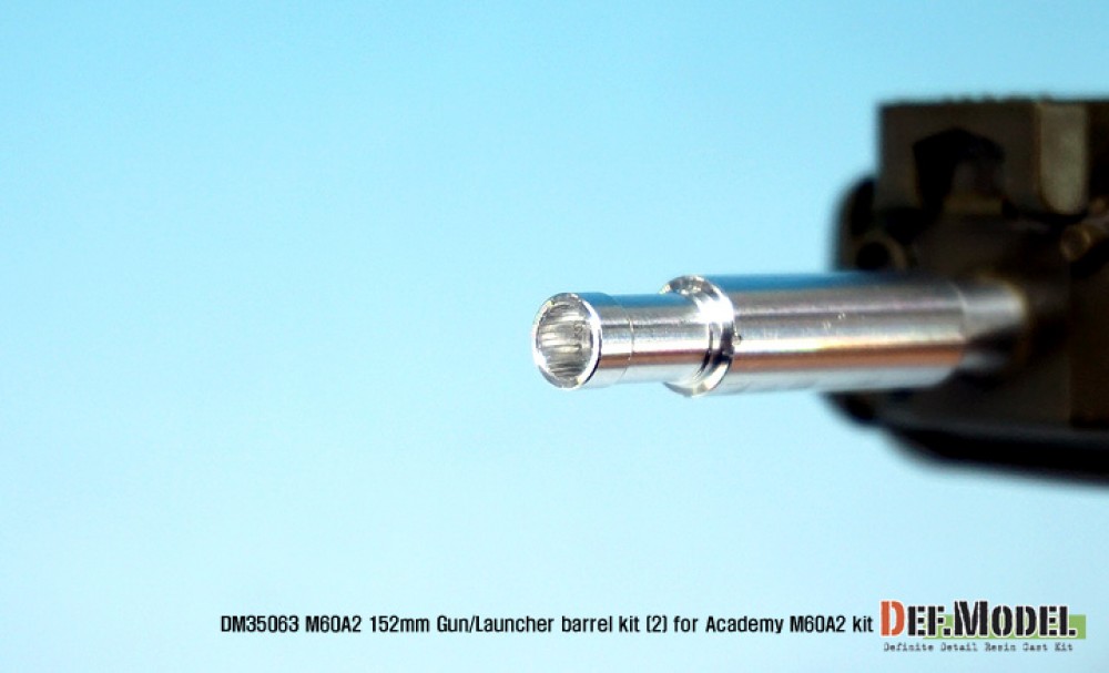 1/35 US M60A2 M162 152mm Metal Gun Barrel Set #2 for Academy kit