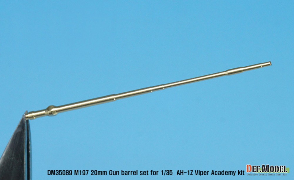 1/35 USMC M197 Metal Gun Barrel set for Academy AH-1Z Viper kit
