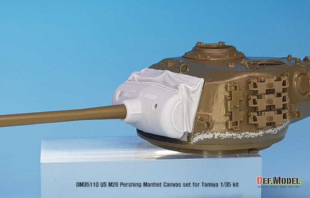 1/35 US M26 Pershing Canvas Covered Mantlet set Early Type for Tamiya kits