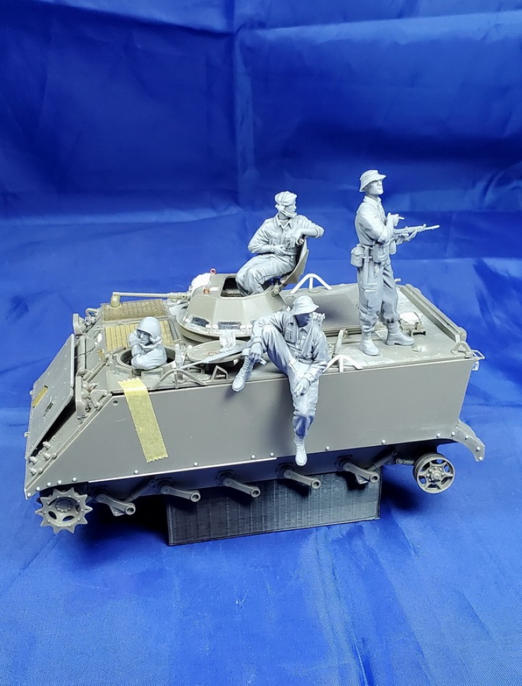 1/35 Vietnam War ANZAC Tank Crews (4 figures) [Exclusive at BNA] - DJIT ...