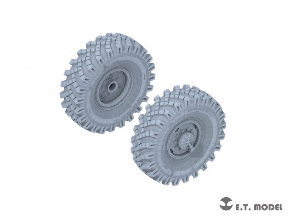 1/35 Russian URAL-4320 Truck Weighted Road Wheels (3D Printed) for ...