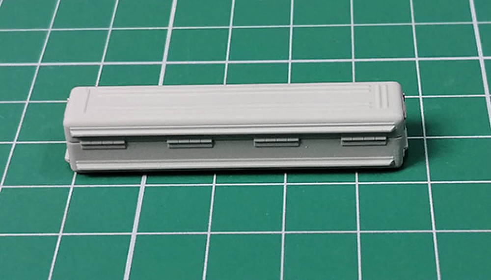 1/35 2x Modern FIM-92 Stinger Missile Case (W: 10.5mm, L: 48.5mm, H: 9 ...
