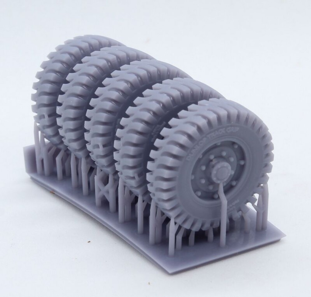 1/48 Humber Mk. IV Weighted Wheels for Tamiya kit - FC-48482