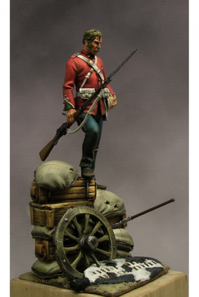 54mm Scale Rorke's Drift (Metal figure with resin base)