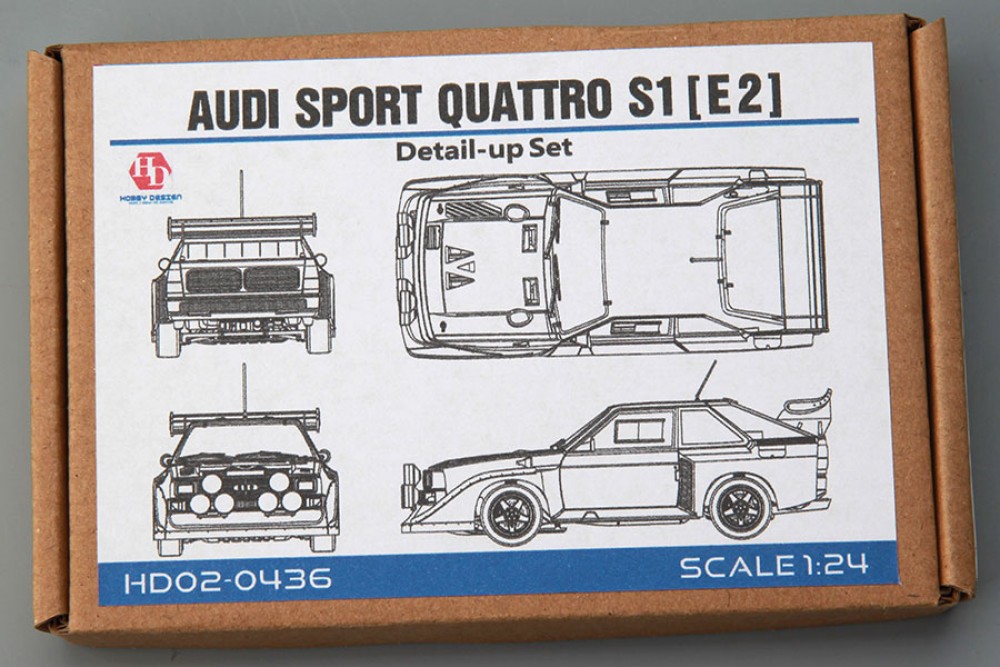 1/24 Audi Sport Quattro S1 [E2] Detail-up Set for Beemax kits - HD02-0436