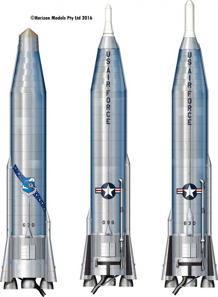 1/72 Spacecraft Series - Convair SM-65D Atlas