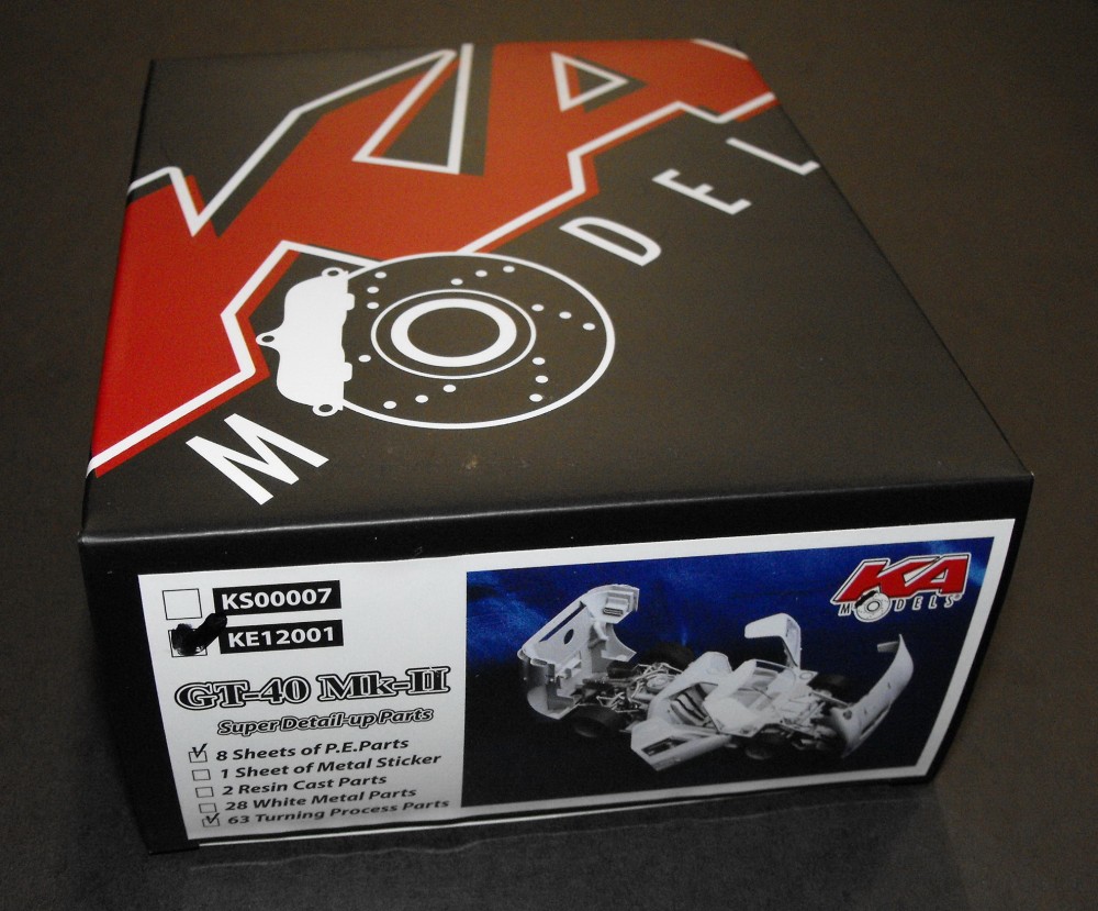 Super Detail-up Set for 1/12 Ford GT40 Mk.II for Trumpeter #05403