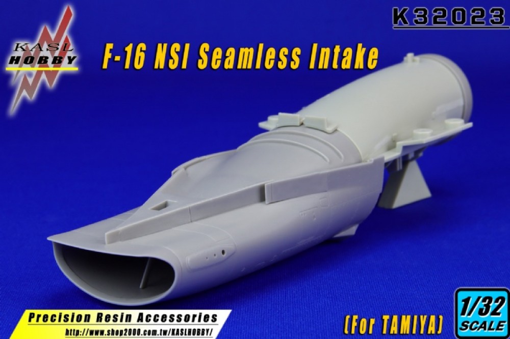 1/32 General Dynamics F-16 Fighting Falcon NSI Seamless Intake Set for ...