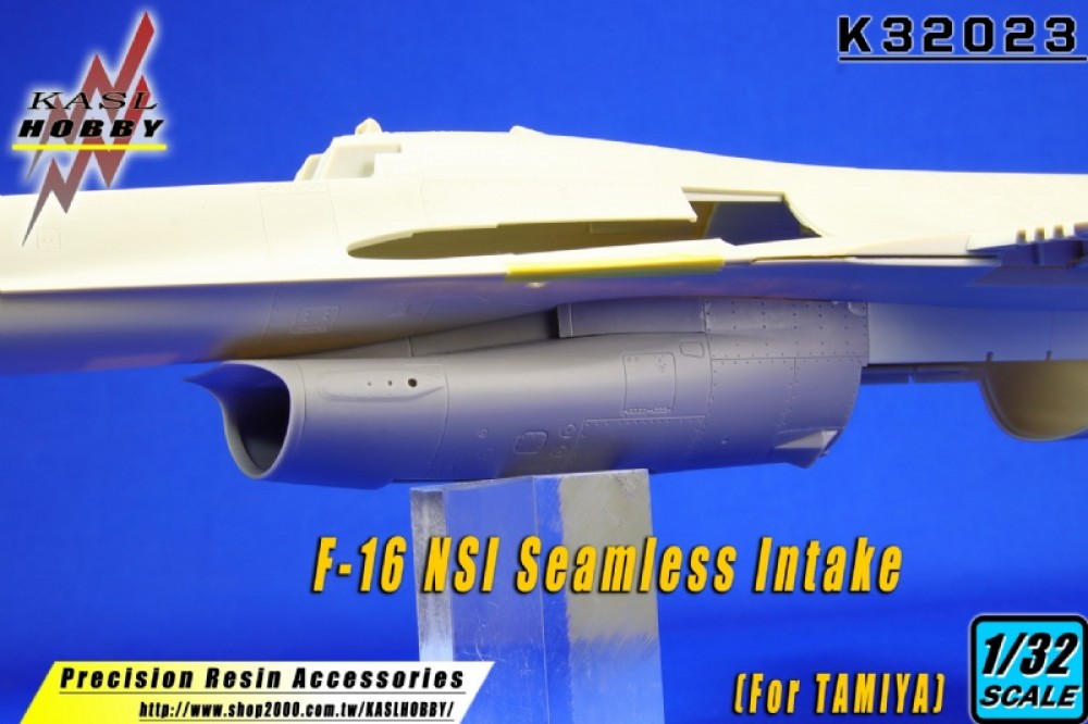 1/32 General Dynamics F-16 Fighting Falcon NSI Seamless Intake Set for ...