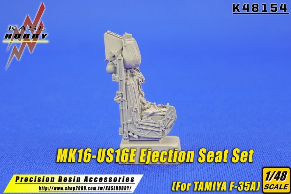 1/48 F-35A MK16-US16E Ejection Seat Set for Tamiya kits - KASL-K48154