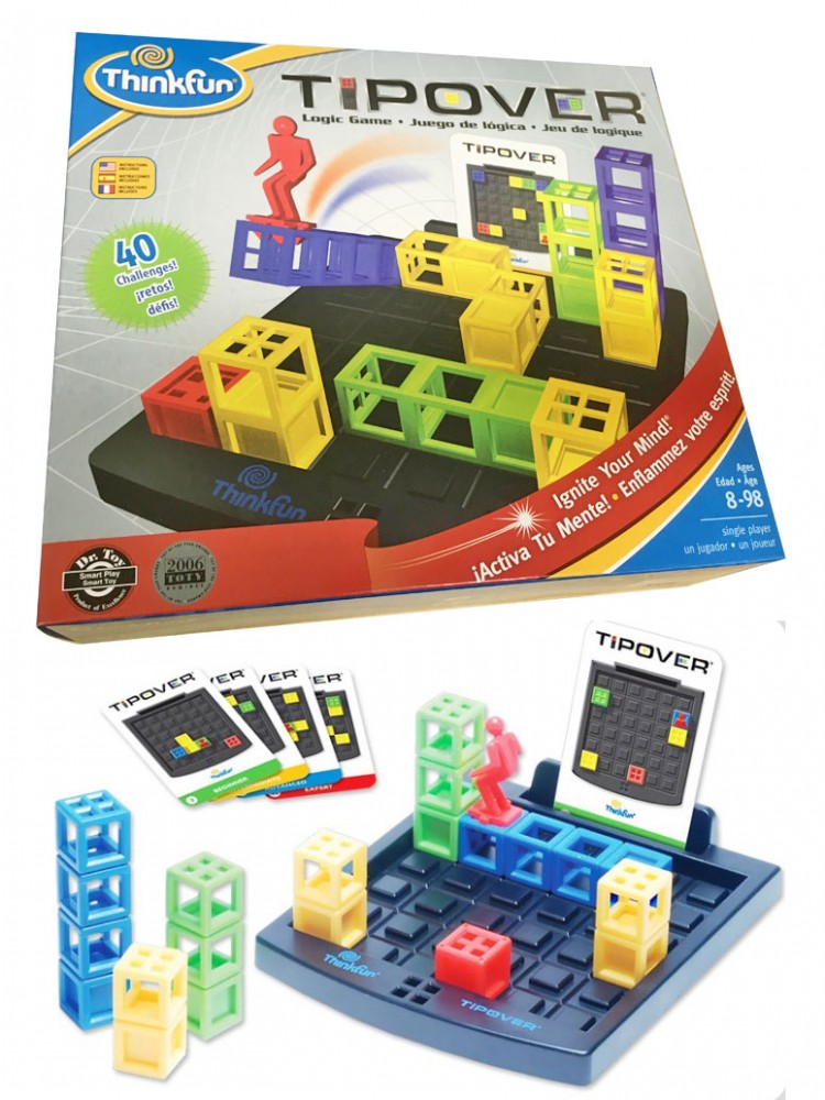 TipOver Crate Tipping Logic Games