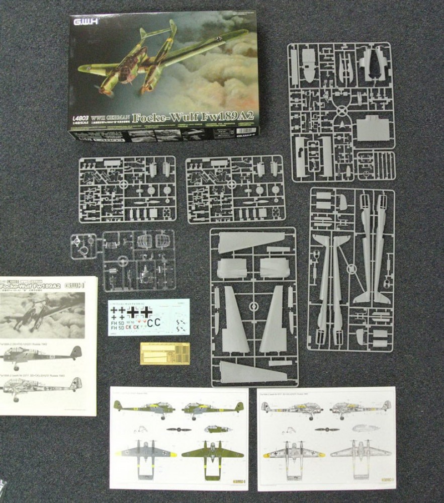 1/48 WWII German Focke-Wulf Fw-189 A2