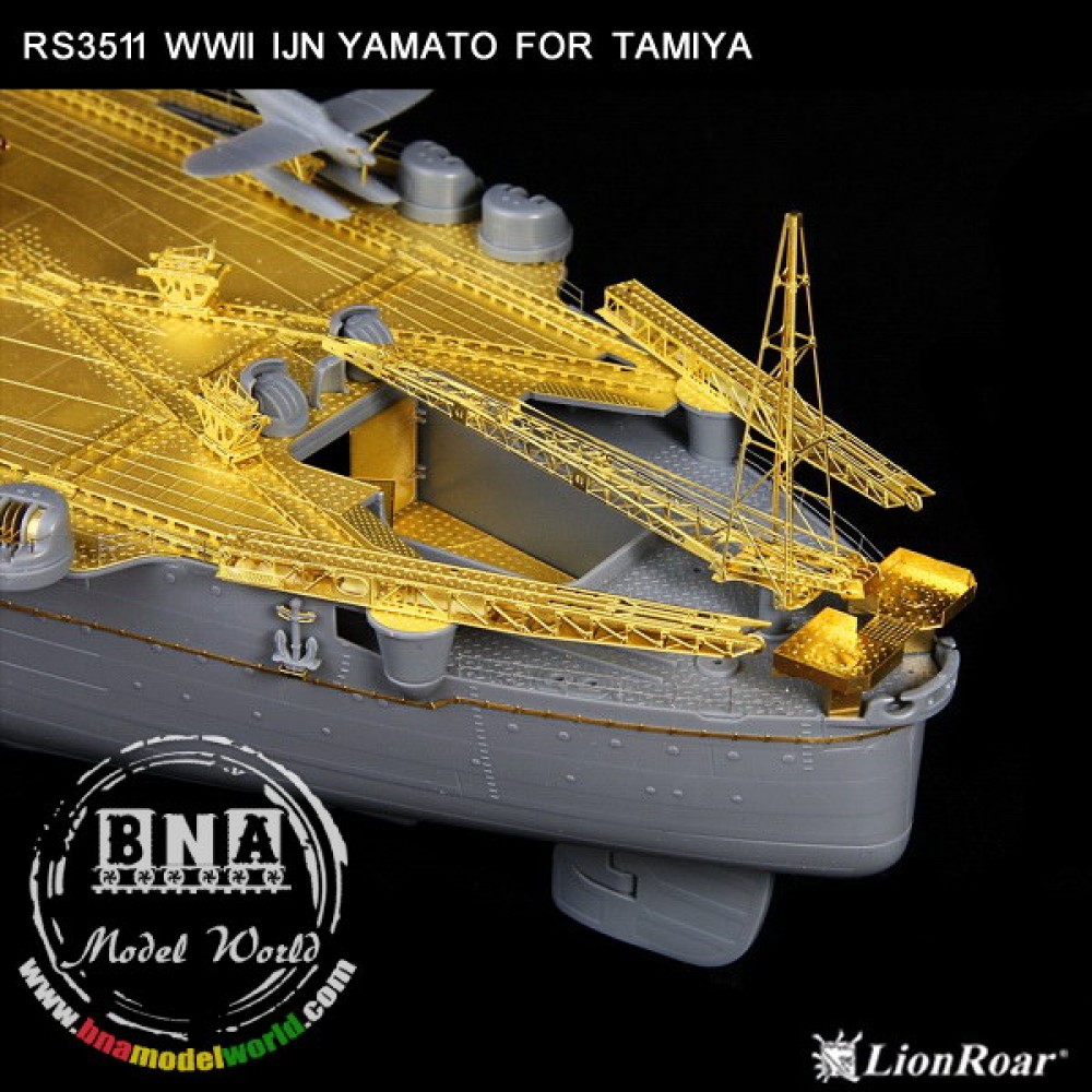 1/350 WWII IJN Yamato Super Detail Set for Tamiya #78025 Kit