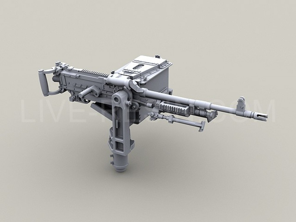 1/35 M240H on General Dynamics Vertical Arm Mount