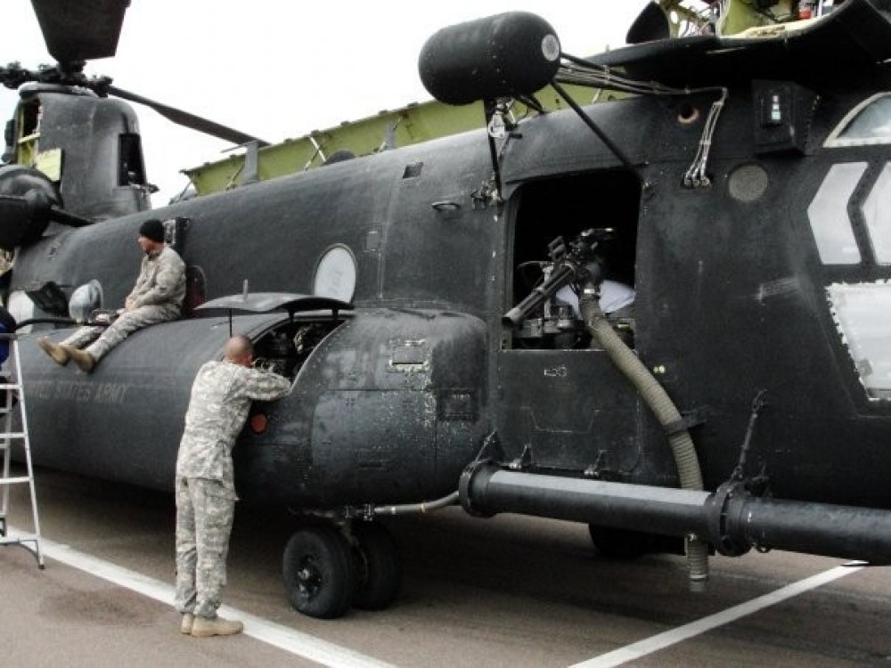 1/35 CH47 Chinook Door M134D Minigun Mount