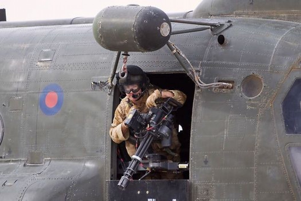 1/35 CH47 Chinook Door M134D Minigun Mount