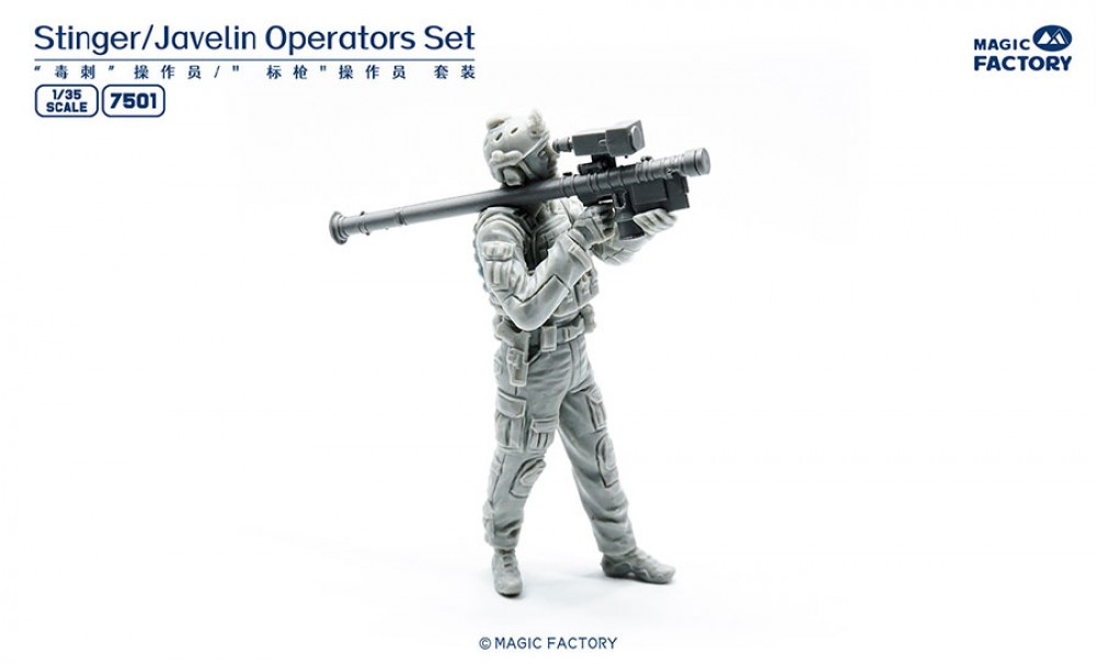 1/35 Stinger/Javelin Operators Set (2 resin figures) - MF-7501