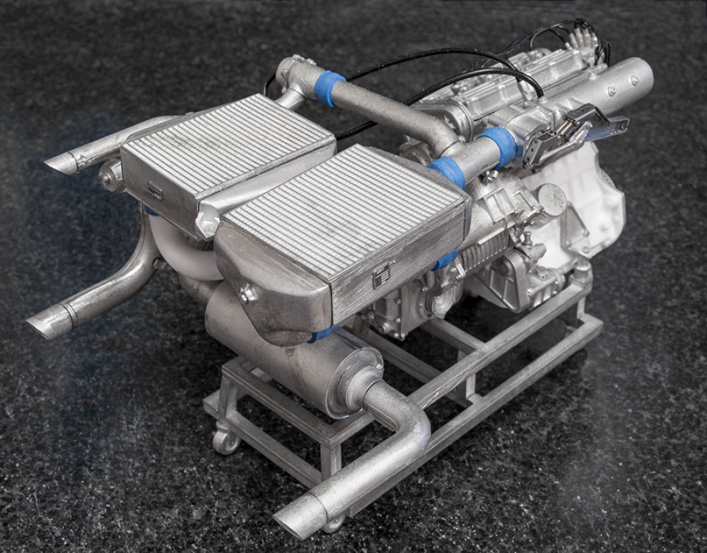 1/12 Lancia Delta S4 Engine kit