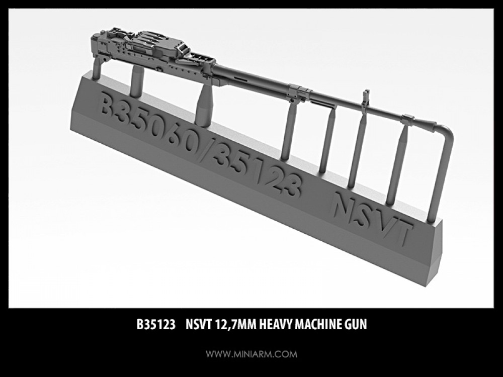 1/35 Modern Russian Armour NSVT 12.7mm Heavy Machine Gun