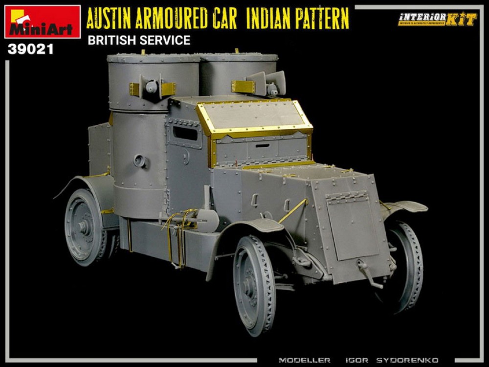 1/35 Austin Armoured Car Indian Pattern in British Service [Interior Kit]