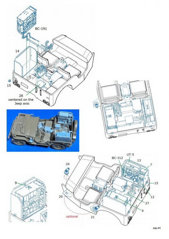 1/35 SCR 193 Radio with Power Take-off for Jeep - M-353005