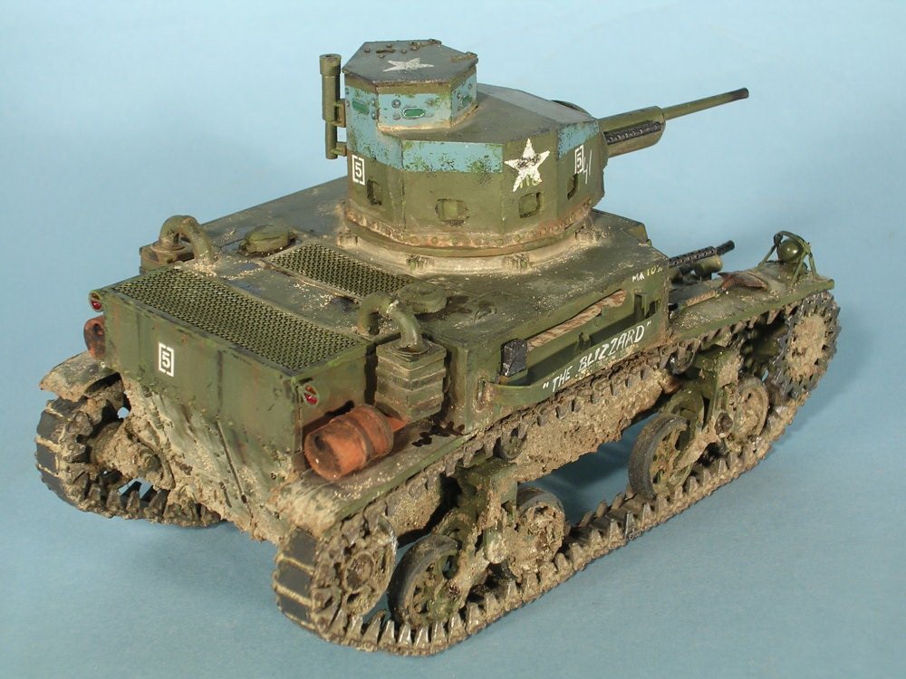 1/35 M2A4 Stuart Conversion Set for Tamiya/Academy kits
