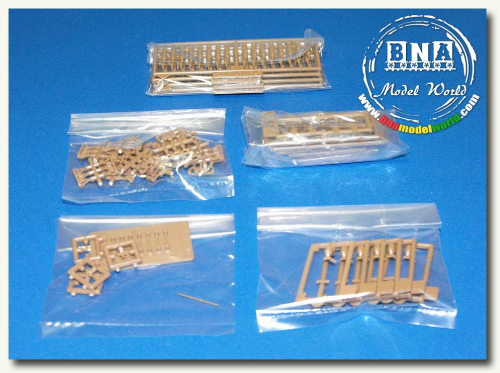 1/35 Panzer III/IV Late Model Spare Track A (with Brackets)