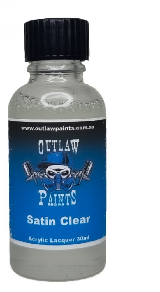 Clear Coat - Acrylic Flat Clear (30ml)