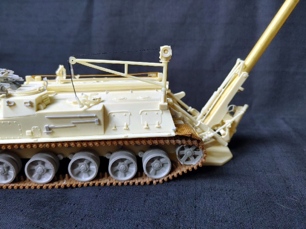 1/35 2S4 Tulip Heavy Mortar System Conversion set for Trumpeter 2S3 ...