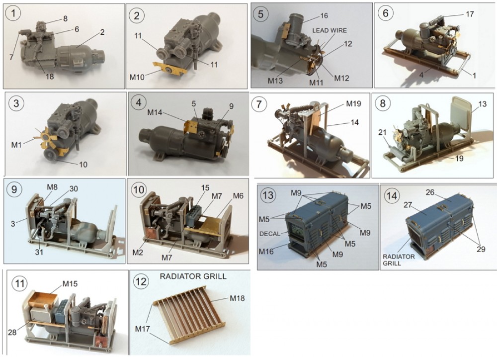 1/35 WWII US Generator PE-95 - PLUS-590