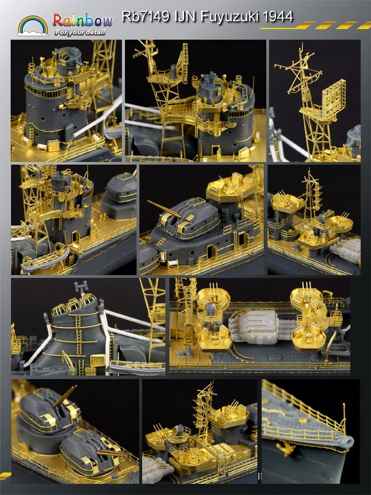 1/700 IJN Destroyer Fuyuzuki 1944 Resin Ship Kit
