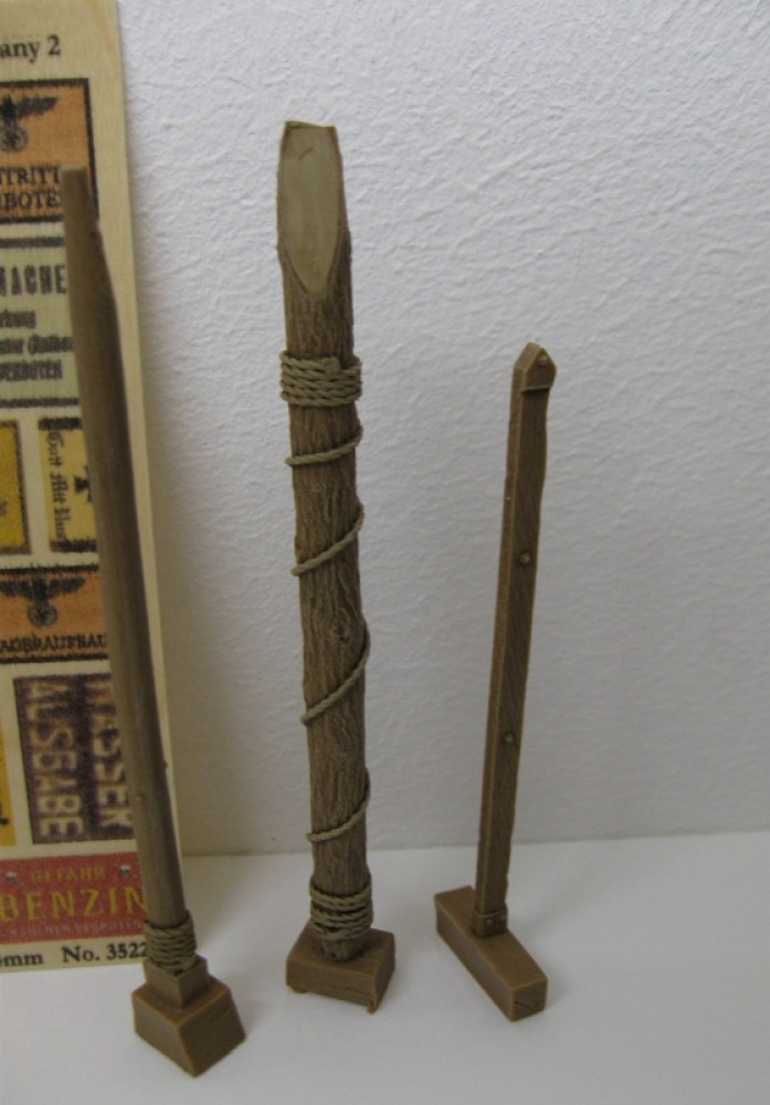 1/35 WWII German Wooden Signs Set 2 (21 Signs Printed on Real Wood & 6 ...