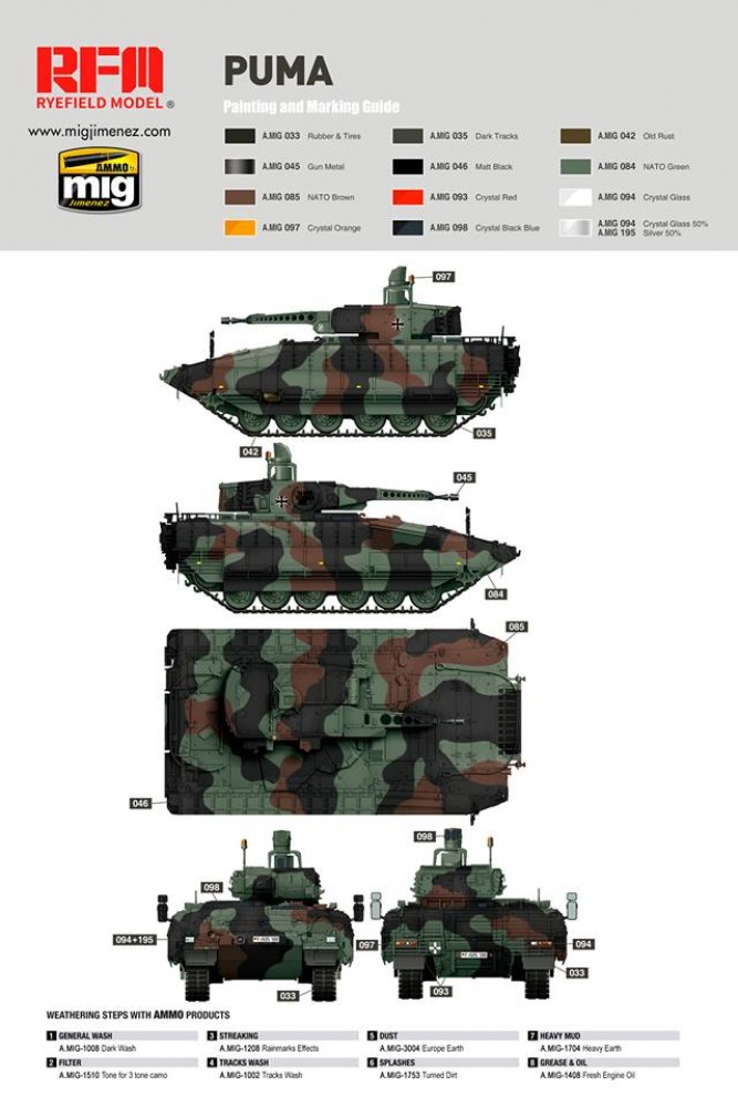 1/35 German Schutzenpanzer PUMA w/Workable Track Links