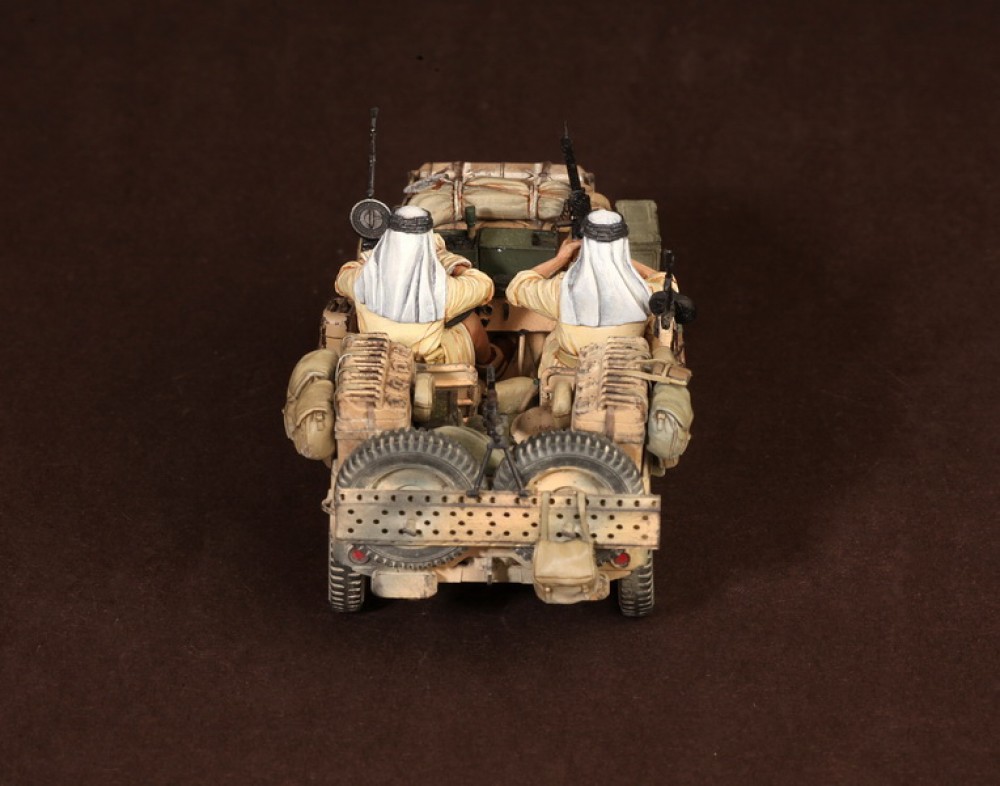 1/35 North Africa Crew of the Jeep SAS 1941-42 #3 (2 figures)