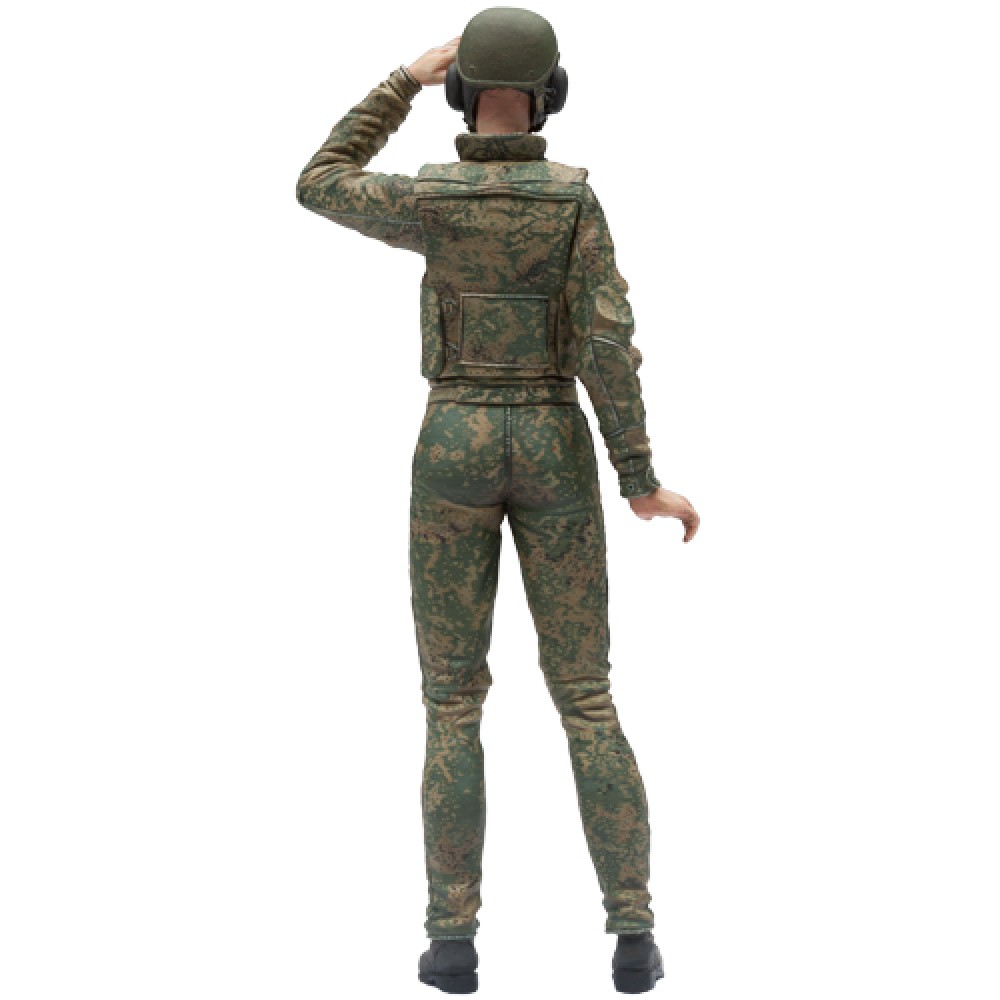 1/16 Russian Female Tank Commander #1