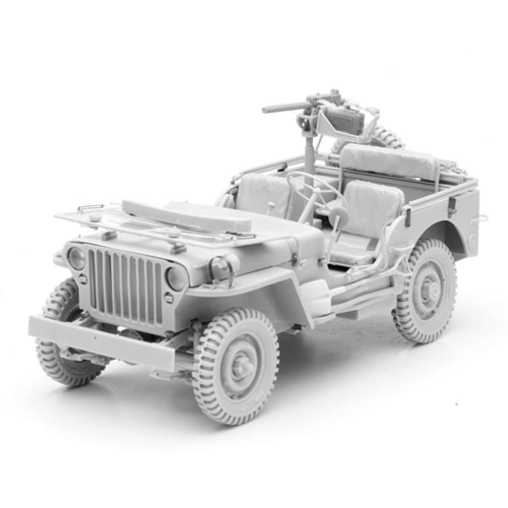 1/16 WWII Willys MB Jeep Resin Kit