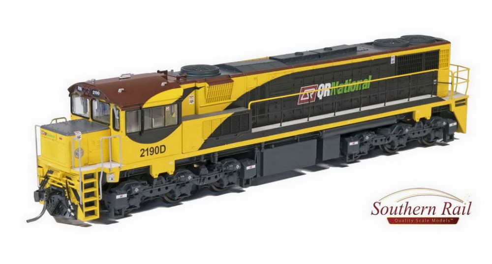 HO Scale 12mm Australian 2170 Class Diesel Locomotives QRN Eagle Livery ...