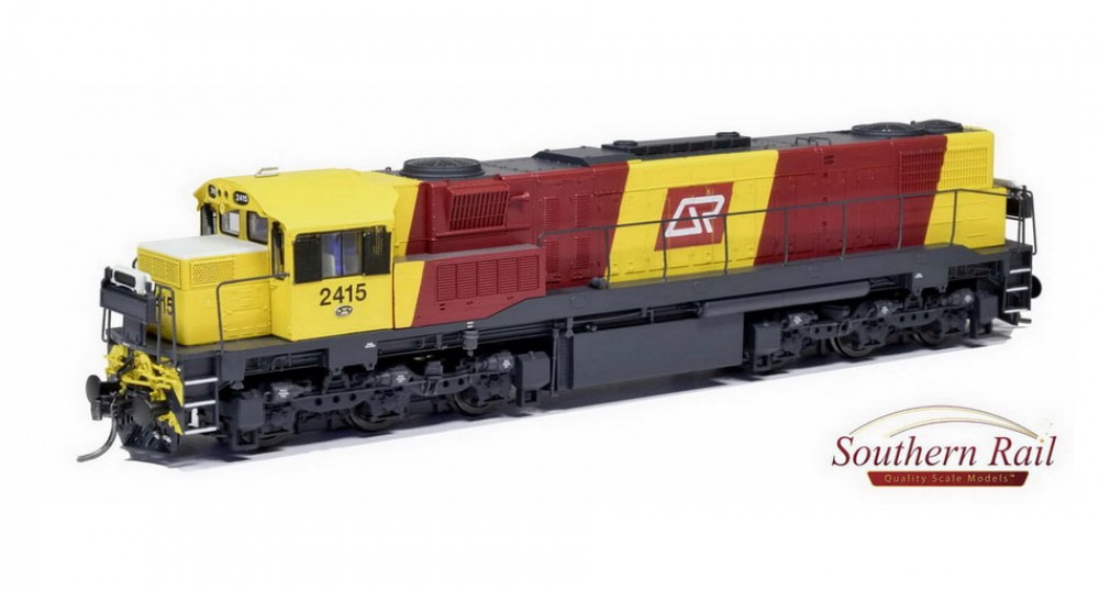 HO Scale 12mm QR High Nose QR Bronco Livery #2415 Locomotives 1994-04 w ...