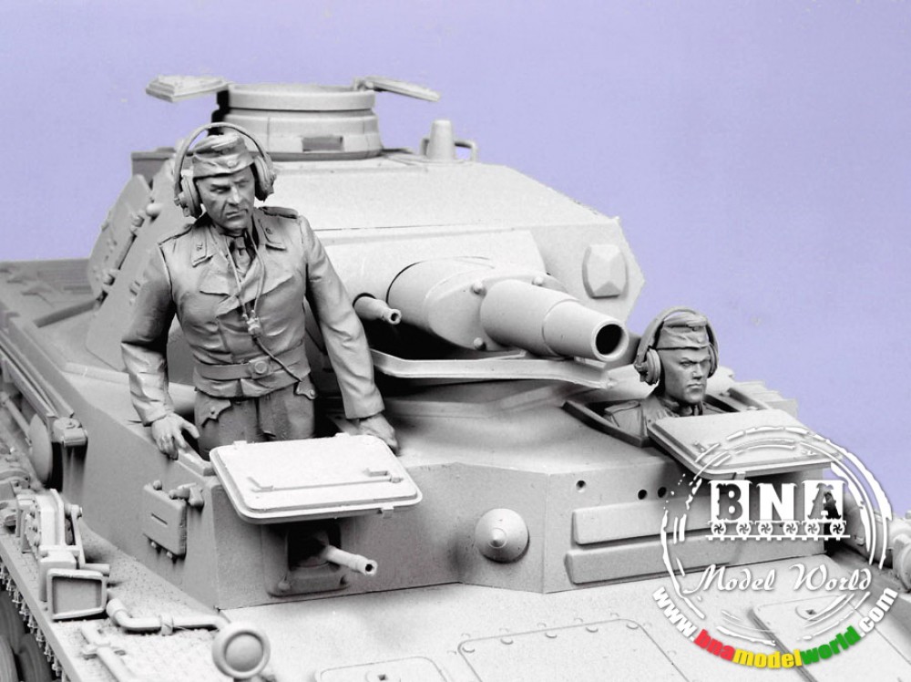1/35 German Tank Crews, Summer 1935-1944 (2 Resin Figures)